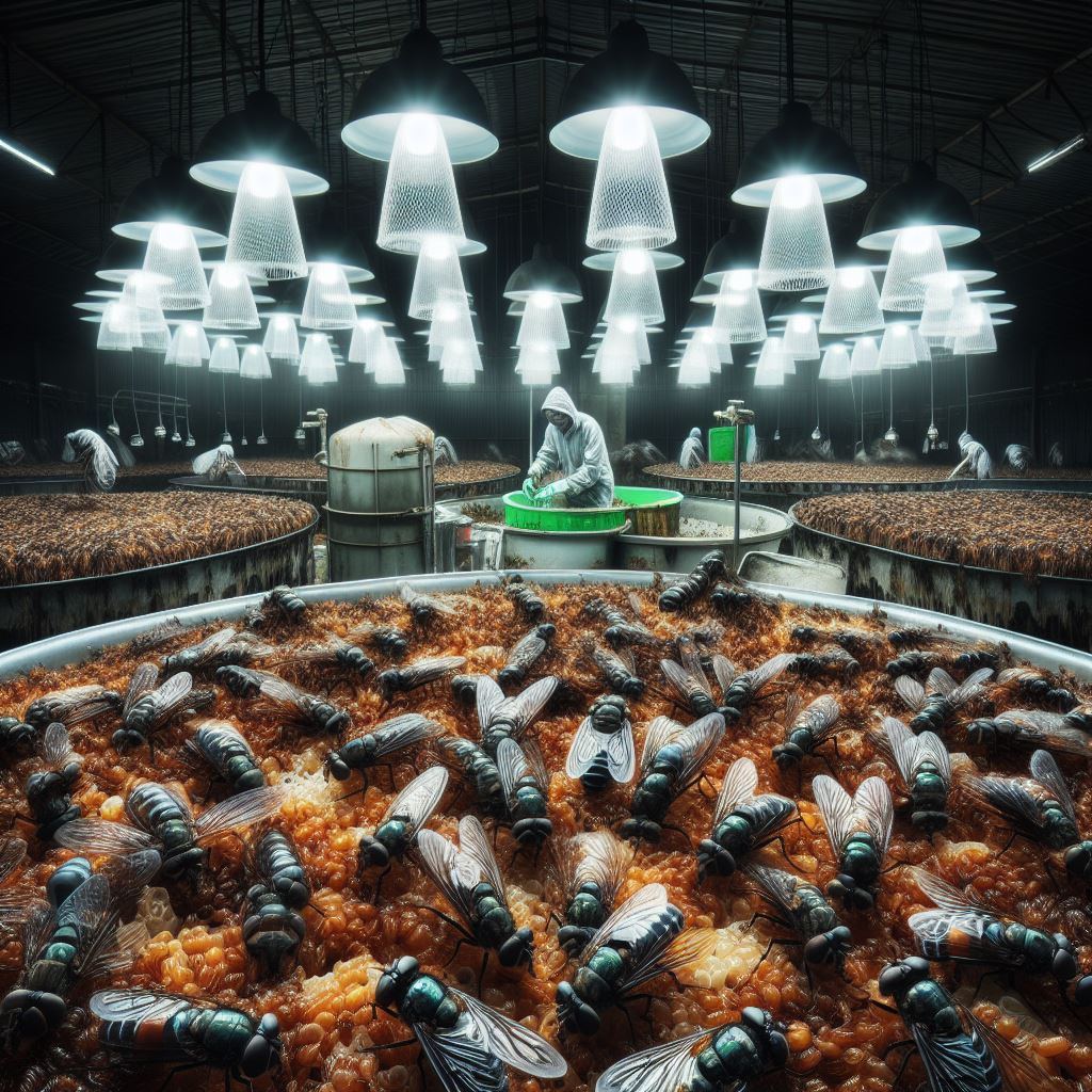 Artificial Light Selection for Enhanced BSF Egg Production - Insect School