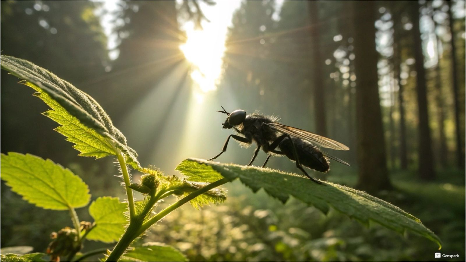 How does light influence the mating behaviour of the BSF? - Insect School