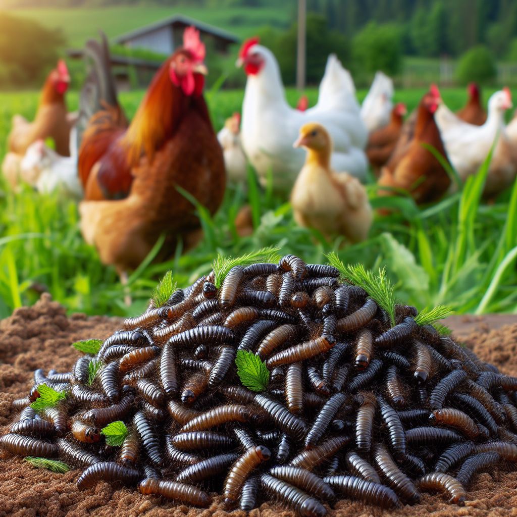 Nutritional Power of Whole Dried Black Soldier Fly Larvae Meal and Oil